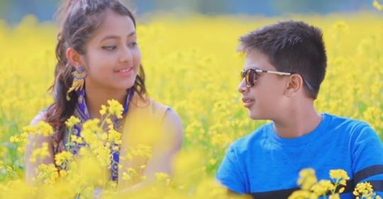 Nepali song Balya Prem | Official Music video ft.Anubhav Regmi & Anjila ...