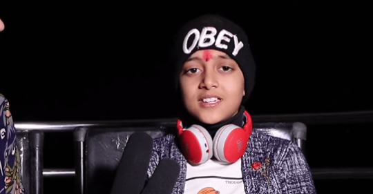 11 years of old Ayush KC gives the flashback memory of Narayan Gopal ...